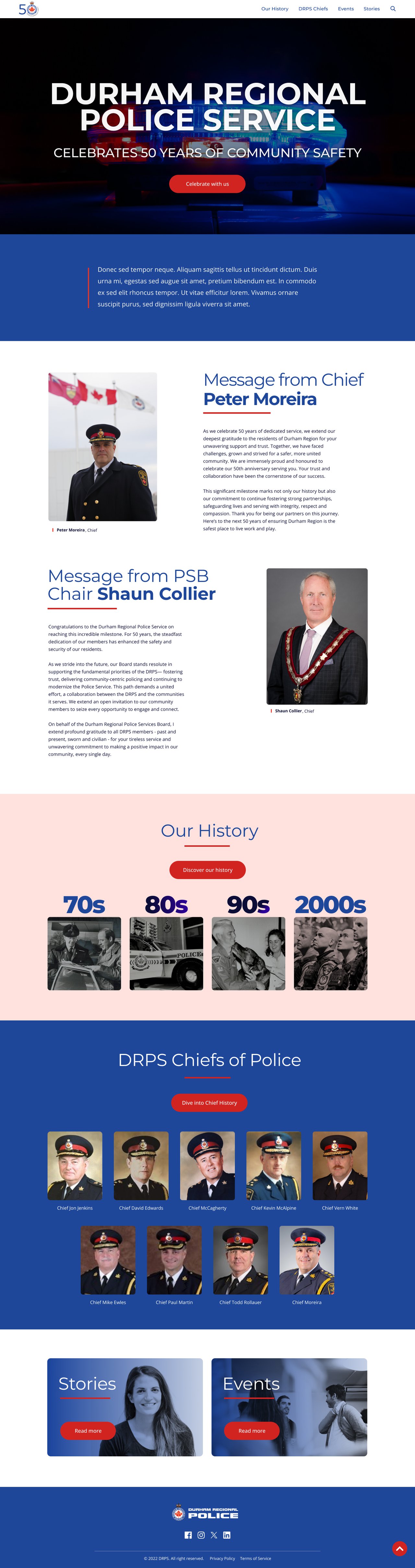 50th Anniversary Home